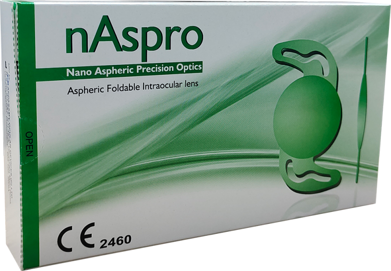 LENTE INTRAOCULAR NASPRO – MODELO NAS207 – Implantec